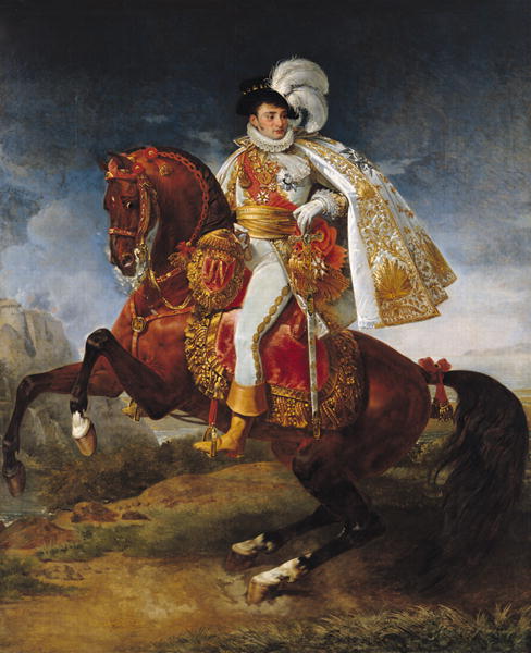 Equestrian Portrait of Jerome Bonaparte Painting | Baron Antoine Jean ...